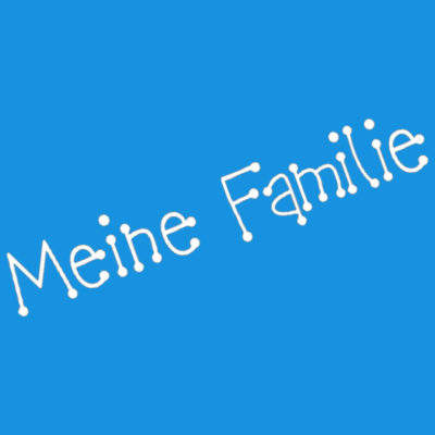 Meine Familie - Familiestickers